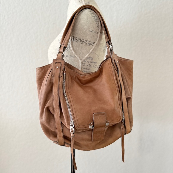 Kooba | Bags | Kooba Jonnie Tote Brown Leather Shoulder Bag | Poshmark